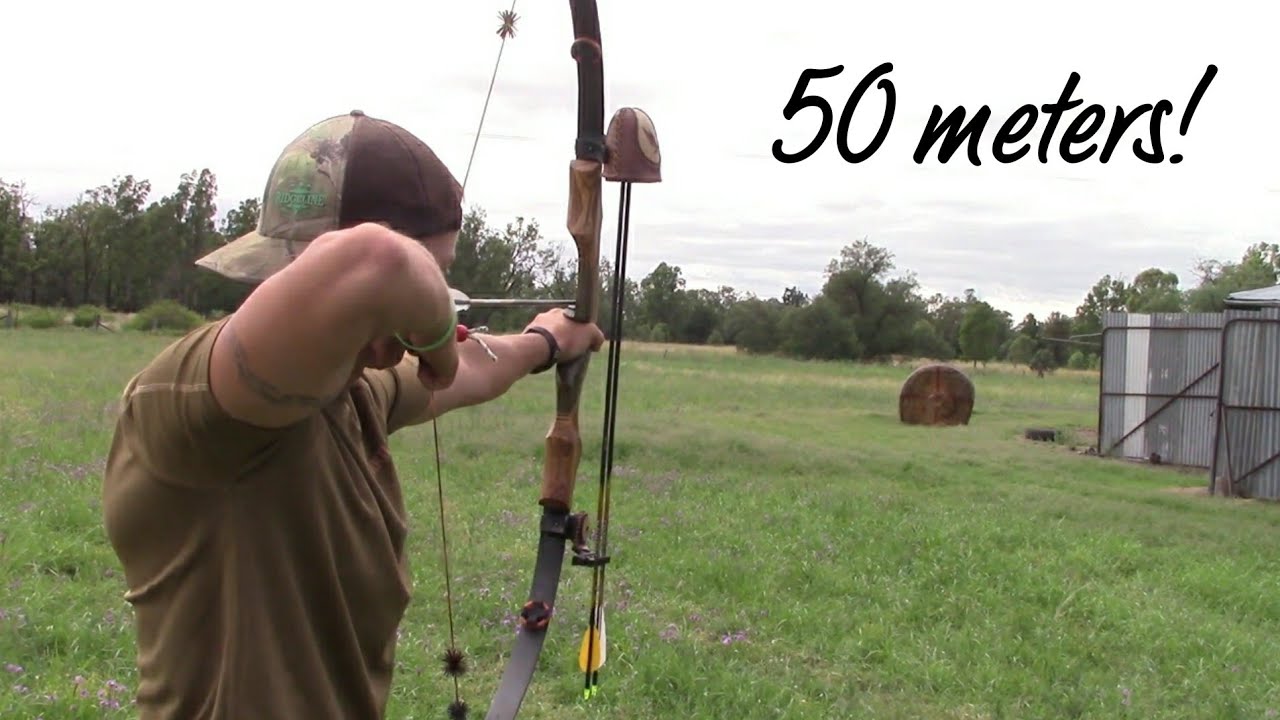 Long range shooting - Traditional archery - YouTube