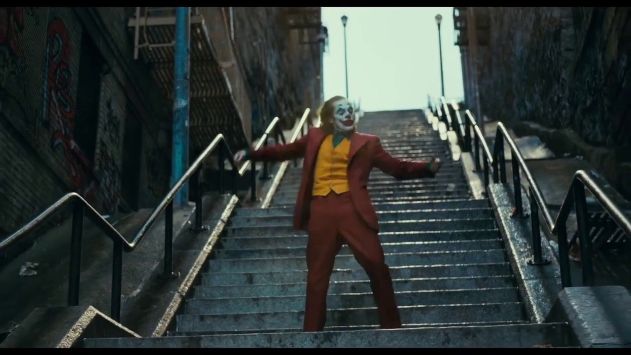 Joker Stairs Scene (Without Music) - YouTube