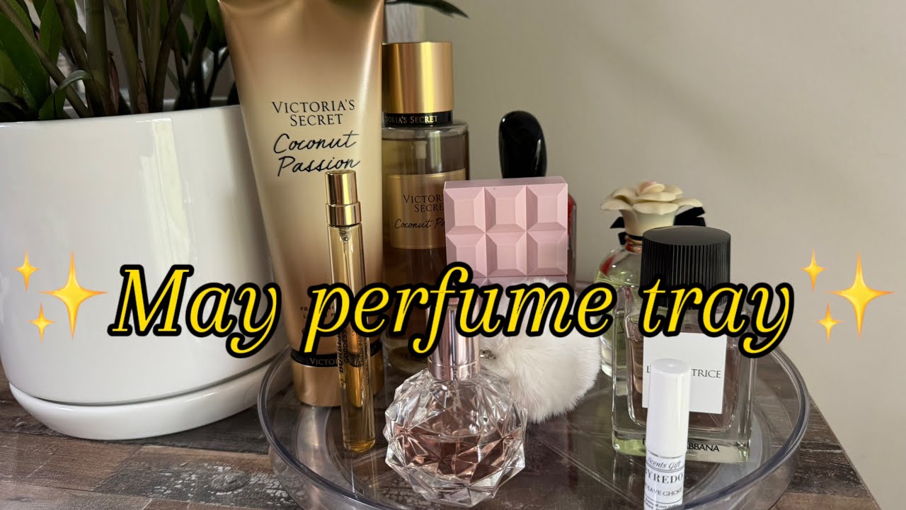 May Perfume Tray #perfume - YouTube