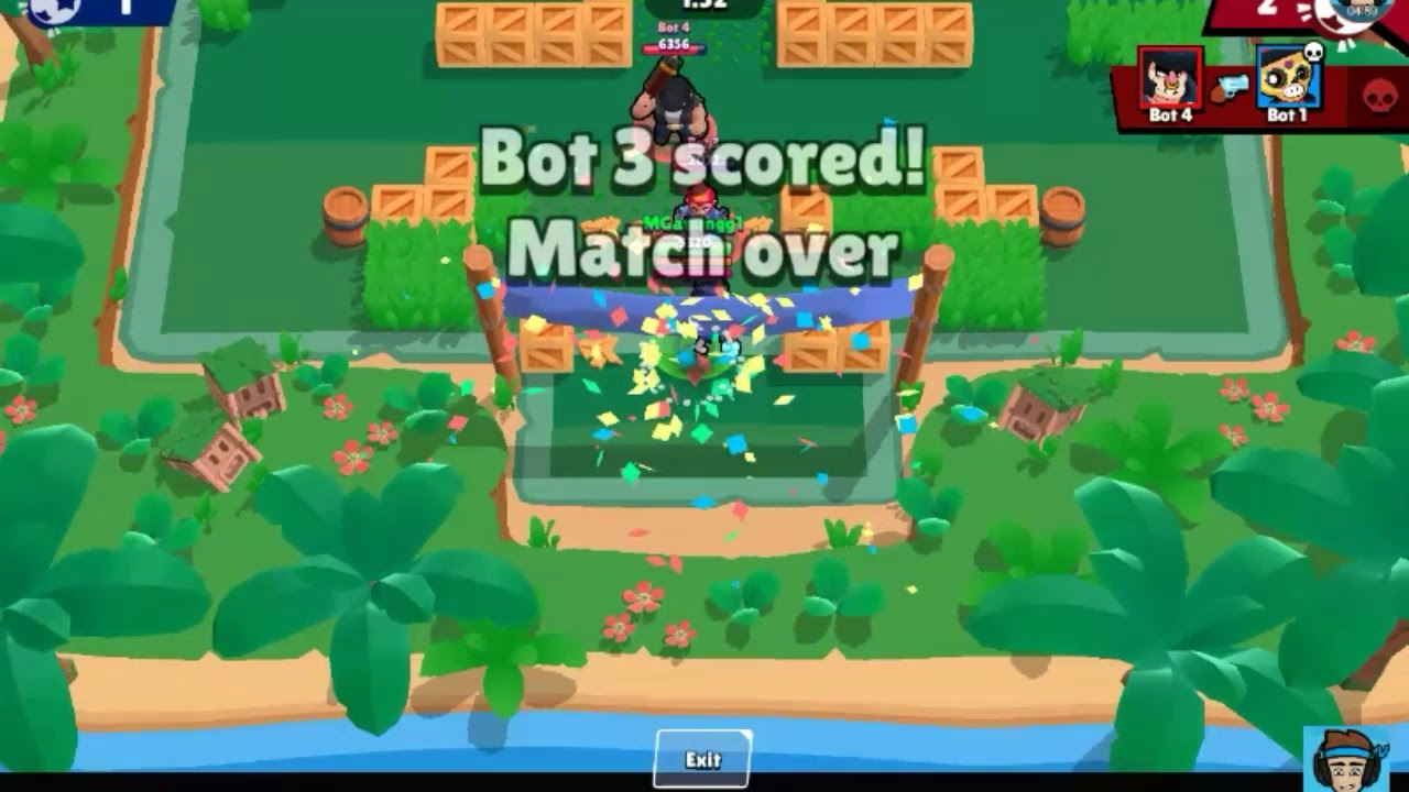 SANDY vs MORTIS,LEON,PIPER BRAWL BALL - YouTube