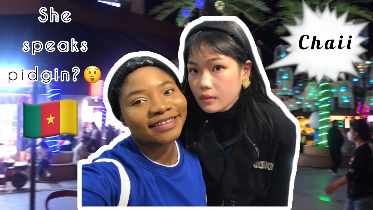 Teaching my Chinese friend Pidgin English/ a random vlog - YouTube