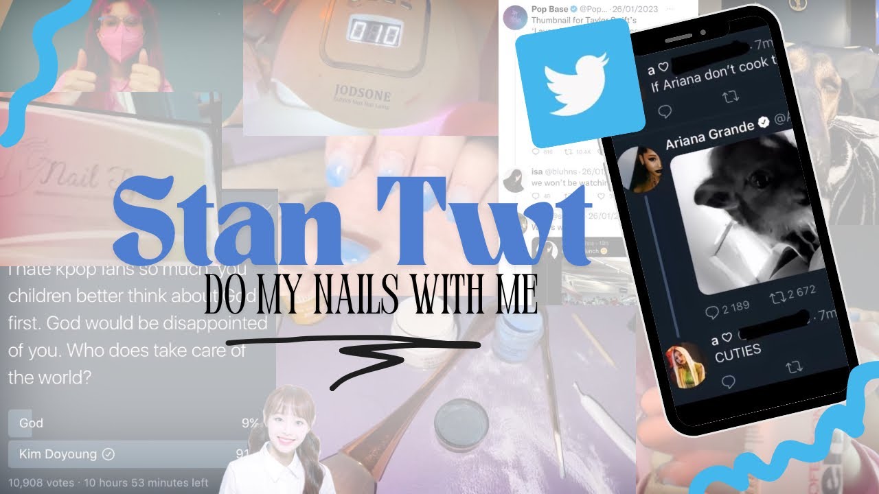 Yap With Me!! Do my nails and talk Stan Twt - YouTube