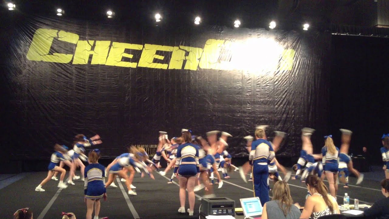 Gilroy College - Scholastic Secondary Level 2 @ CheerCon Nationals 2012 ...