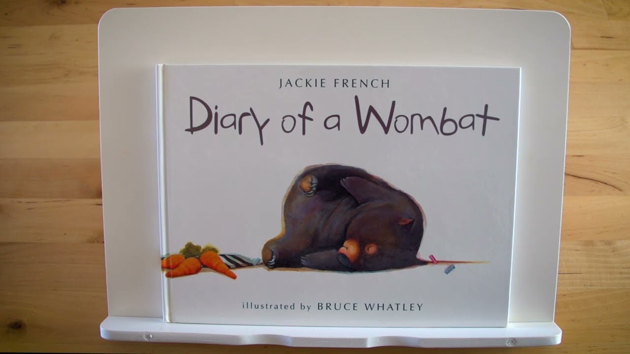 Read Aloud Storytime Children's Book #14 (Diary of a Wombat) - YouTube