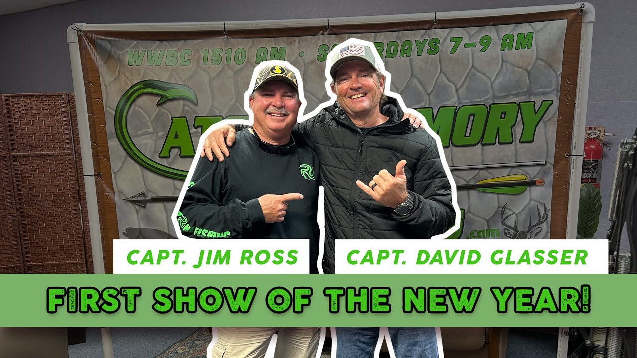 Capt. David Glasser Kicks Off The New Year with Capt. Jim Ross and ...