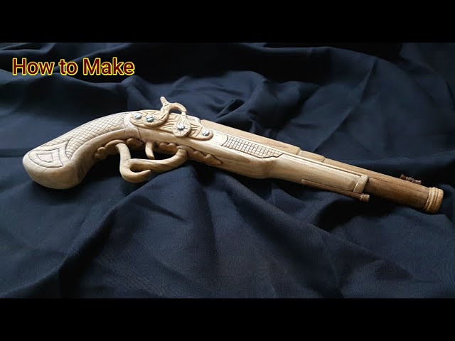 Wooden Guns Peteglantingdraws Wooden Laser Cut Jenga Pistol : 11 Steps