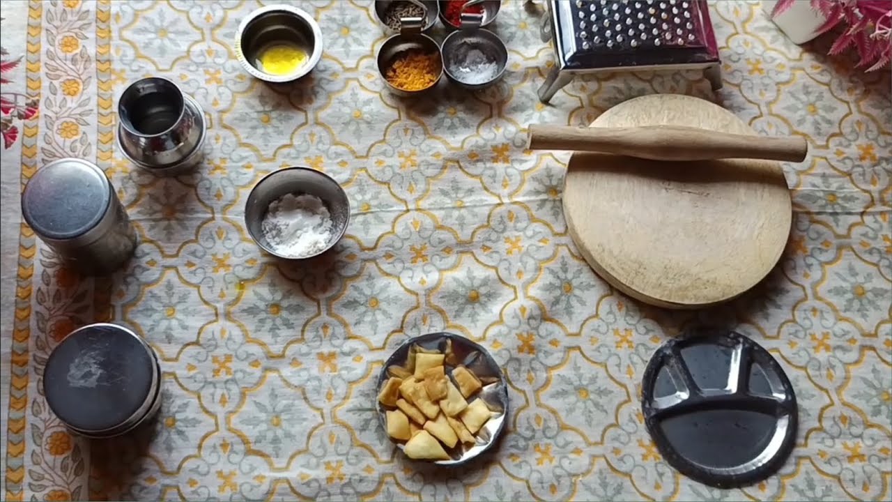 Mini mathri miniature set #miniature #viralvideo #mini #mathri - YouTube