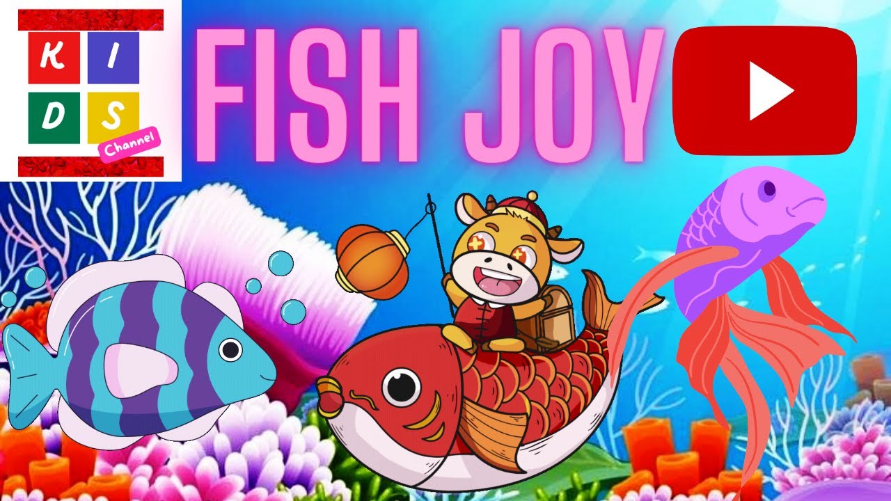 FISH JOY IN UNDER WATER WORLD CARTOON / FAIRY TALE / FISH RAPPER MUSIC ...