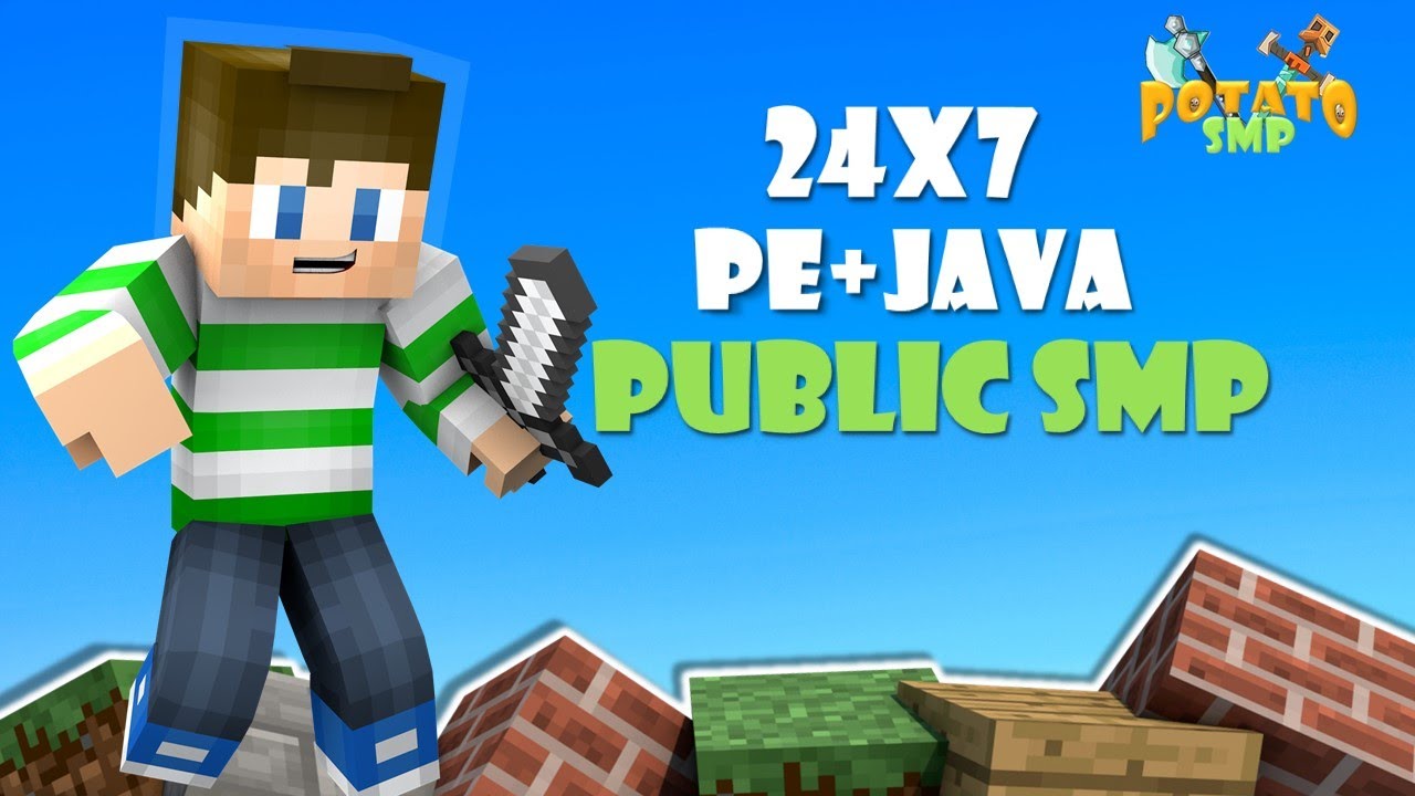 POTATO SMP: The ultimate Survival Challenge For Minecraft #minecraft # ...