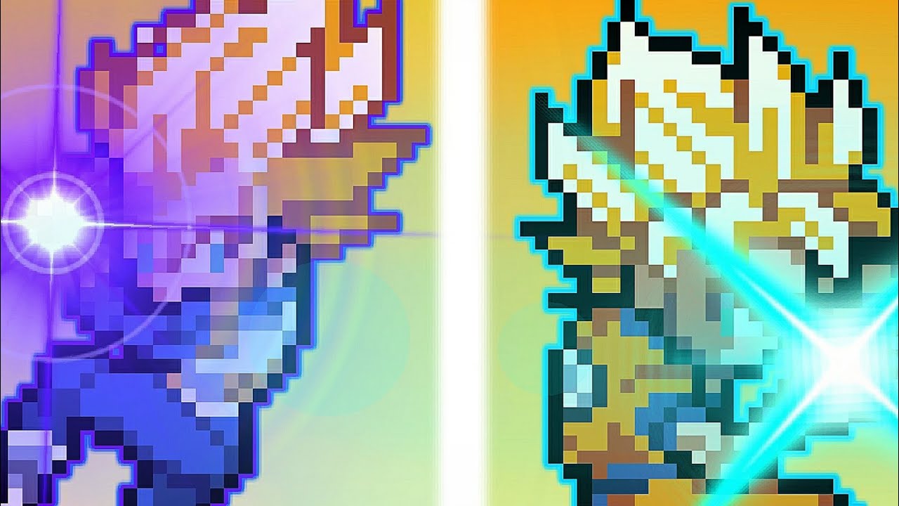 Goku vs Vegeta (DBS) - Sprite Animation - YouTube