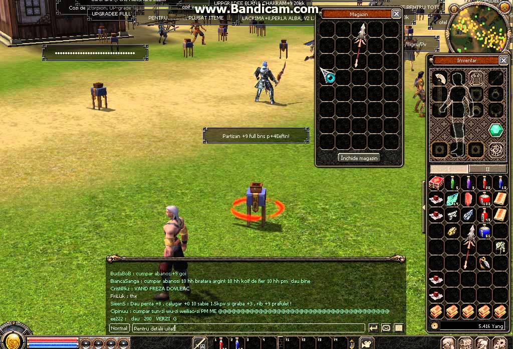 Metin2 RO Scorpius! Vand partizan +9 full bonus! - YouTube