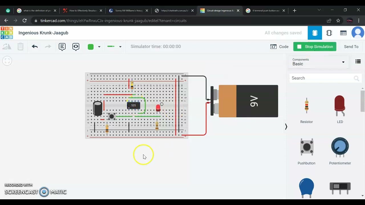 Tinker CAD assignment - YouTube