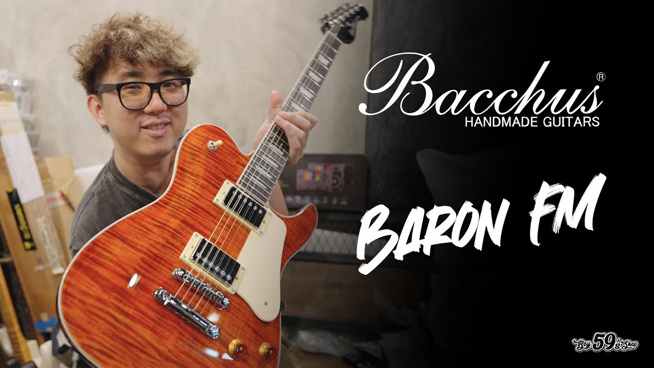 Bacchus Guitars Baron FM Tele Hum คู่ที่แจ๋วมาก - YouTube
