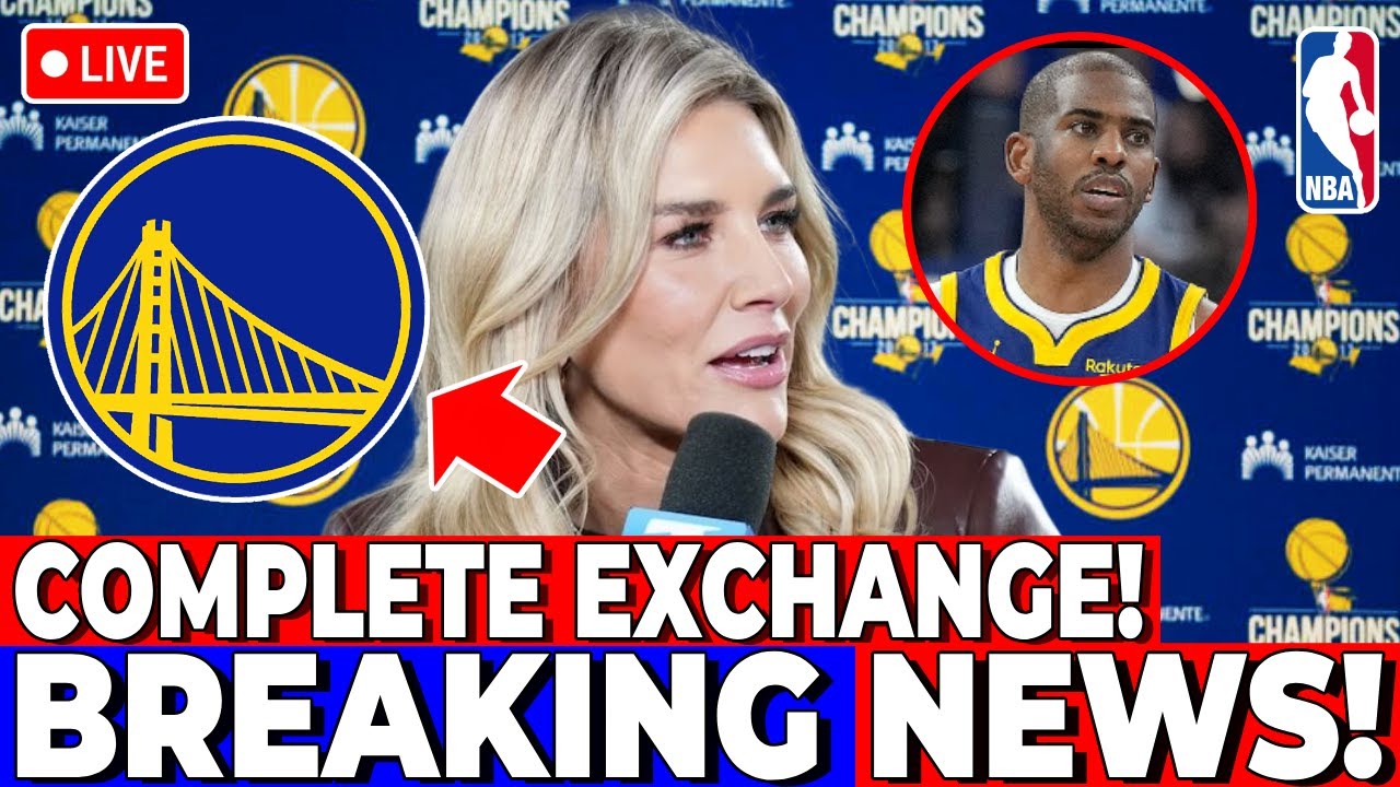 NOW! NOW! NEGOTIATIONS BOILING! WARRIORS CLOSE TO EXCHANGE CP3! GOLDEN ...