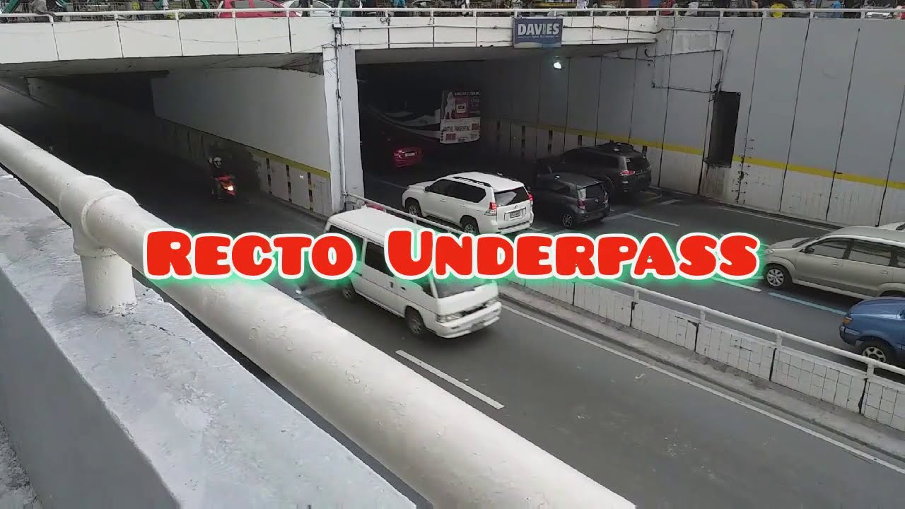 Newly painted Recto Underpass (part 1) - YouTube
