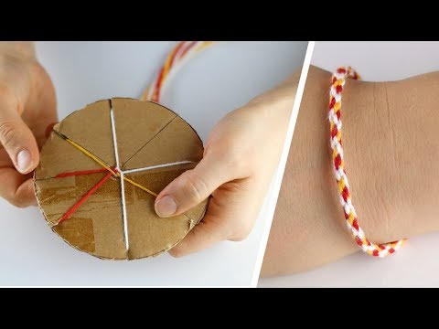 DIY Kumihimo Bileklik Yapımı / En Kolay Arkadaşlık Bilekliği / Friendship Bracelet