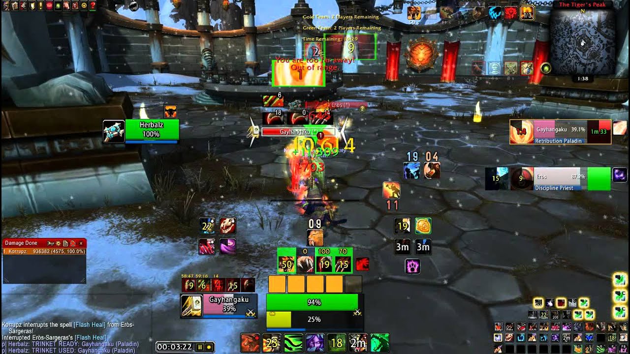 2400 exp feral druid - 2v2 arena game 1 - YouTube