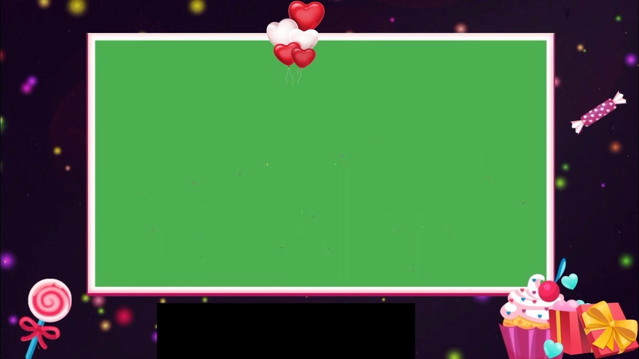 Happy Birthday Intro Template Green screen effects - YouTube