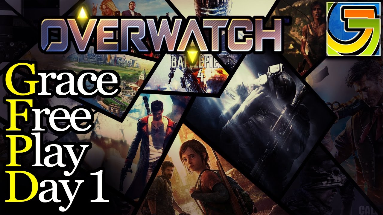 G.F.P.D. Overwatch! Grace Free Play Day and I am playing Overwatch ...