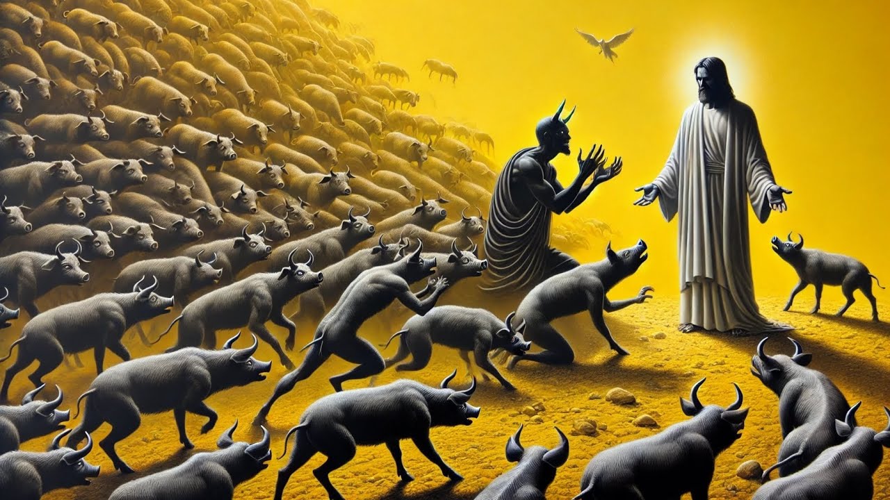 Why Did The Demons Ask Jesus Jor Permission To Enter The Pigs? - YouTube