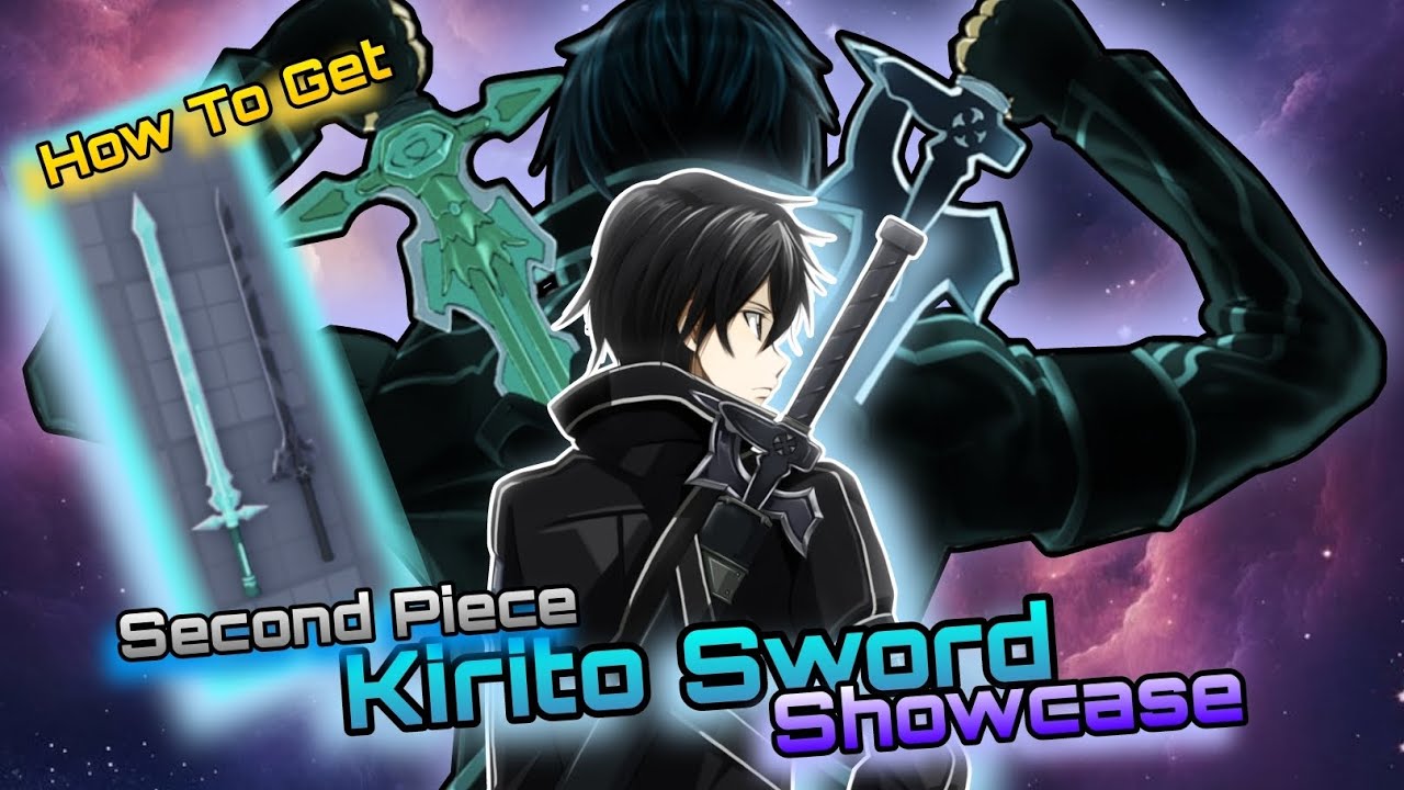 Roblox-Second Piece | Kirito Sword Showcase + How To Get | Cách Lấy ...