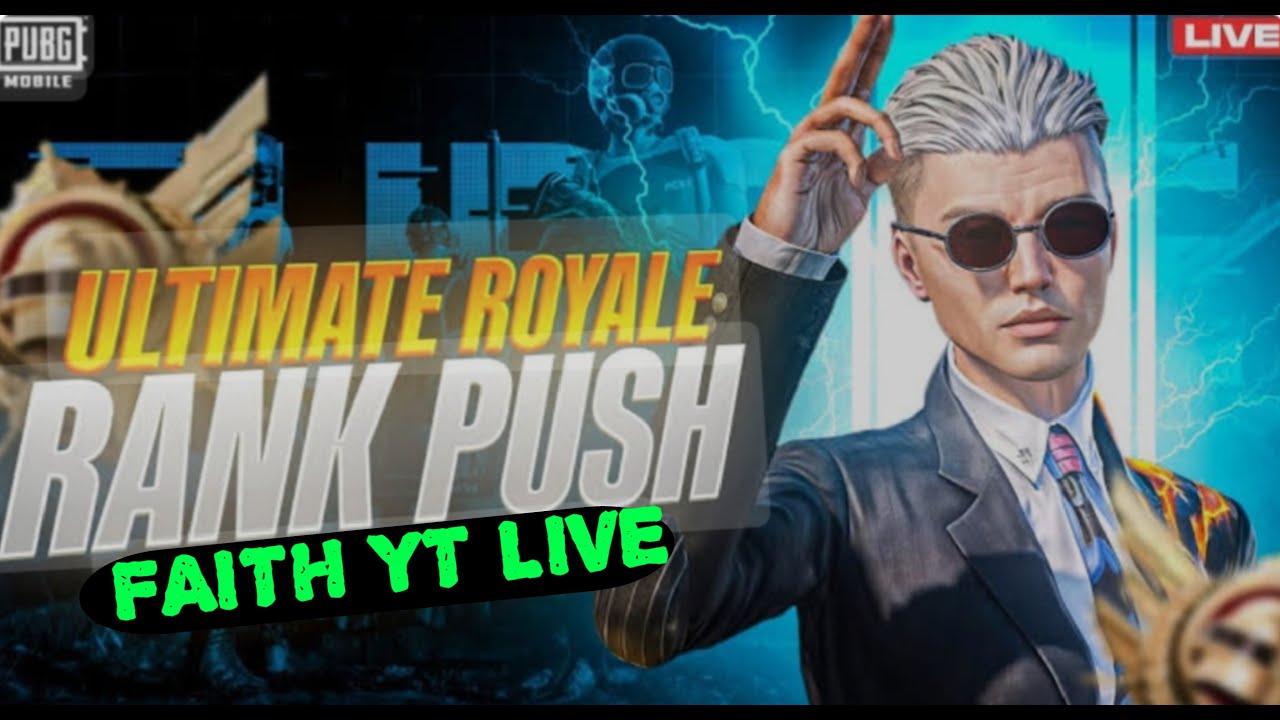 ULTIMATE ROYAL👑 RANKING START FIGHT FOR TOP RANK FAITH IS LIVE🔥 - YouTube