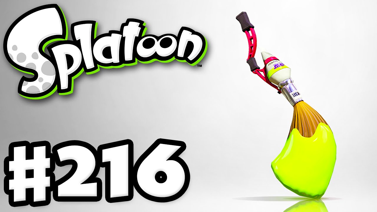 Splatoon - Gameplay Walkthrough Part 216 - Permanent Inkbrush ...
