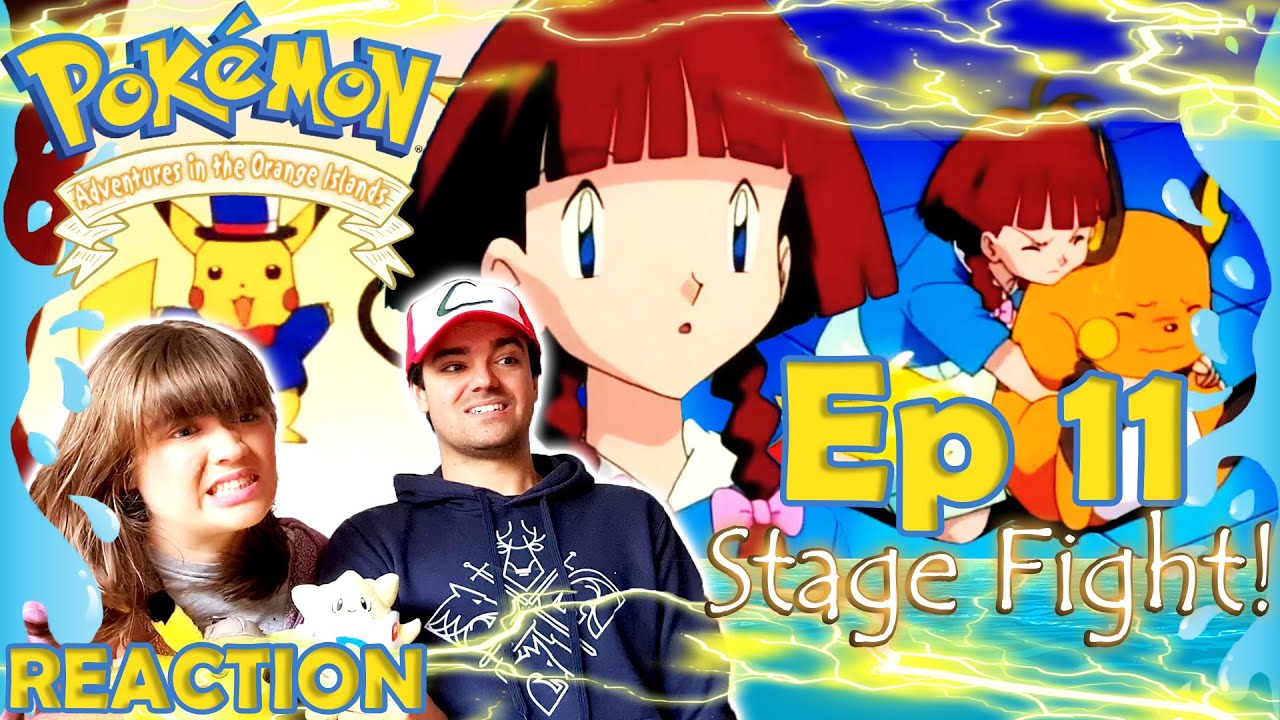 Stage Fight! - Pokémon: Adventures in the Orange Islands Episode 11 ...