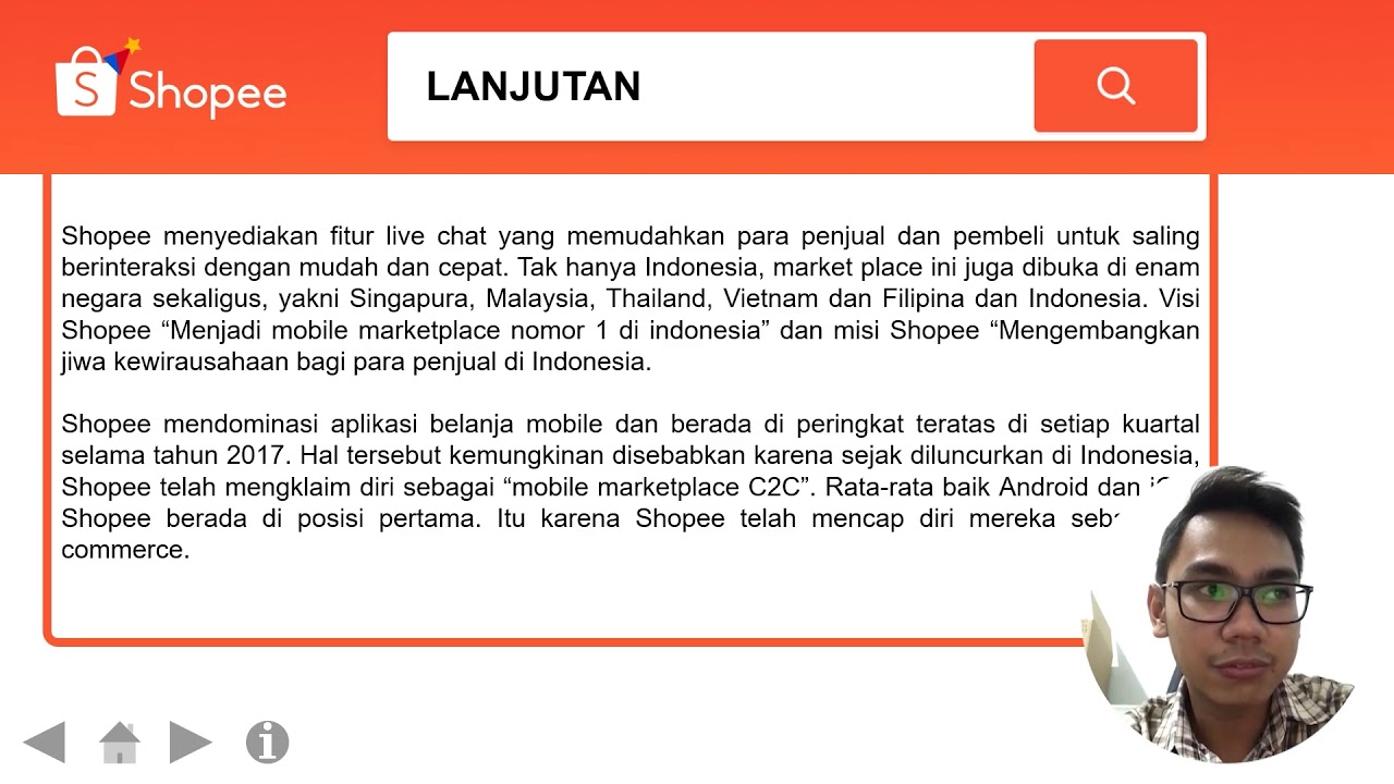 PTI - Studi kasus (E-Commerce) - SHOPEE(C2C) - YouTube