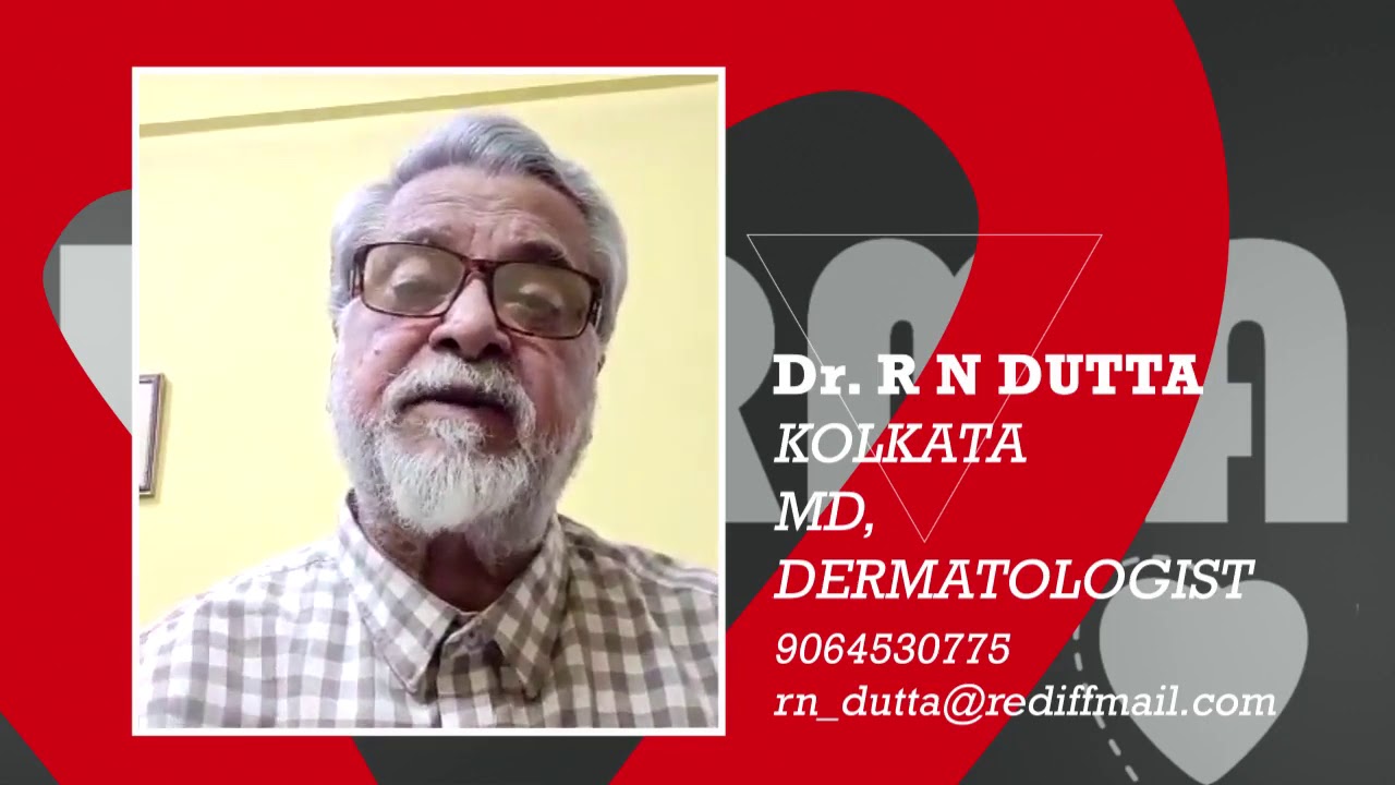 Dr. R N Dutta (Kolkata MD Dermatologist) talking about Superficial ...