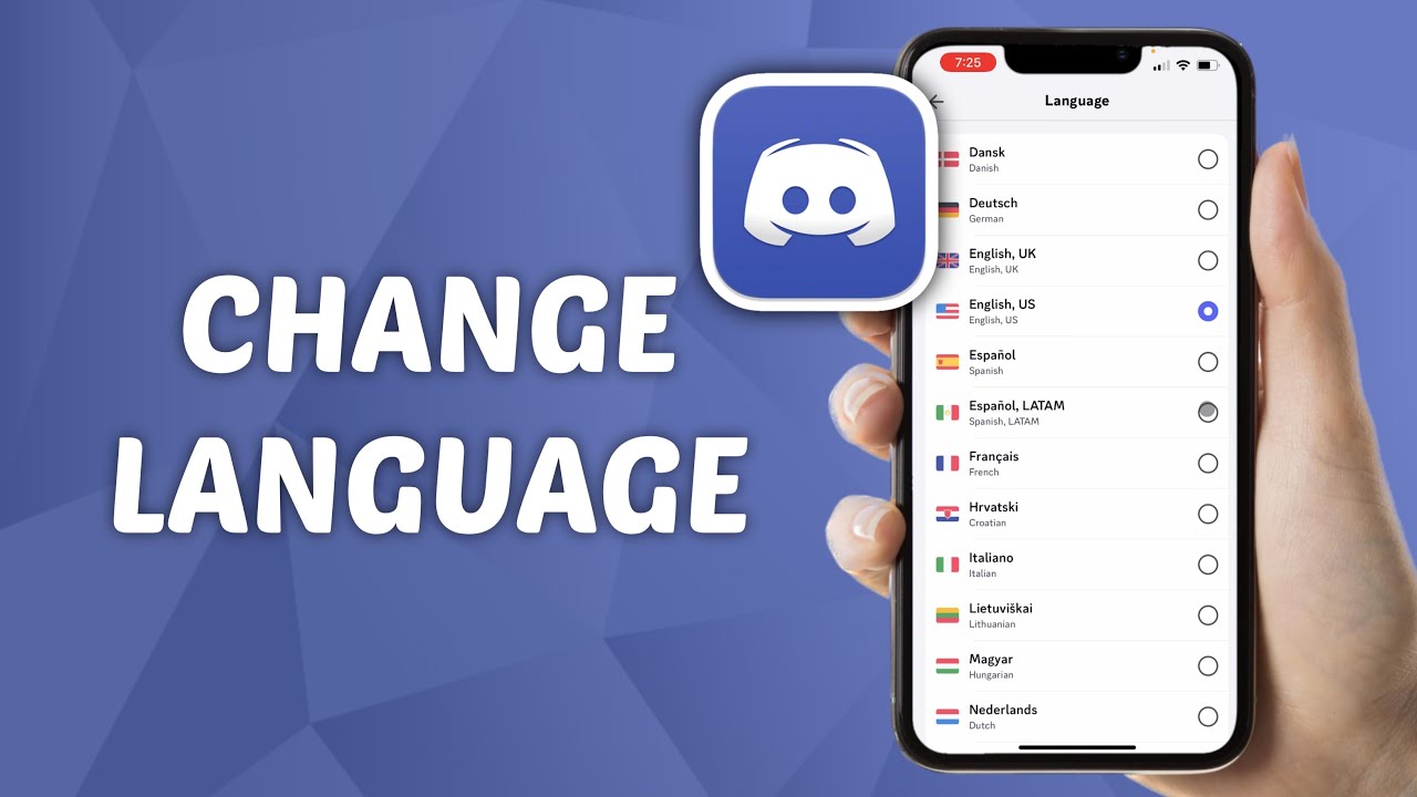 How to Change Language on Discord - YouTube