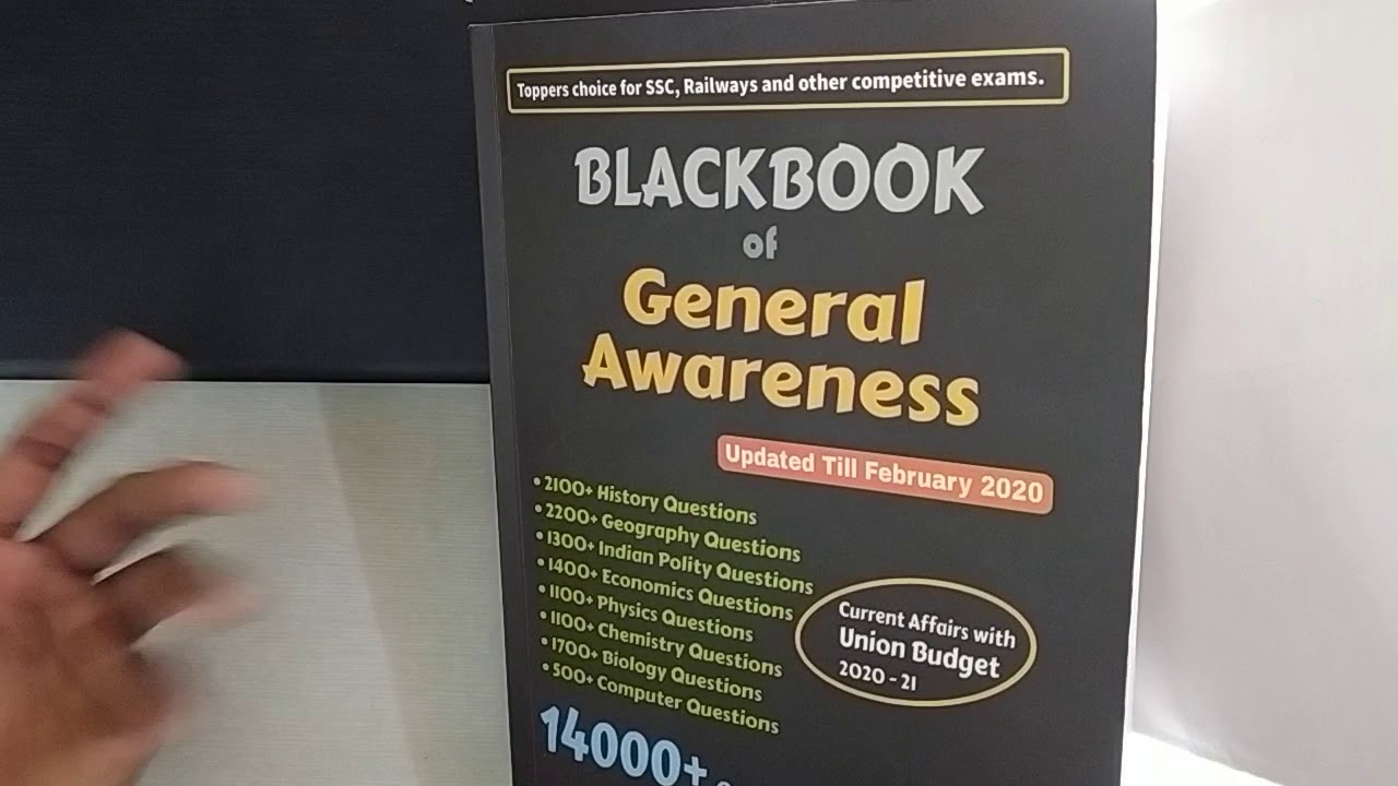 BLACK BOOK of Genral Awareness Review - YouTube