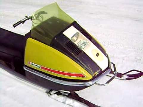 1972 Ski-doo TNT 440 - YouTube