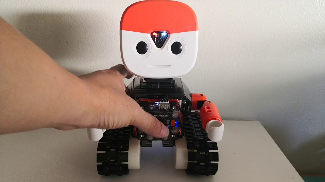 How to program MoonBot to nod or shake head. - YouTube
