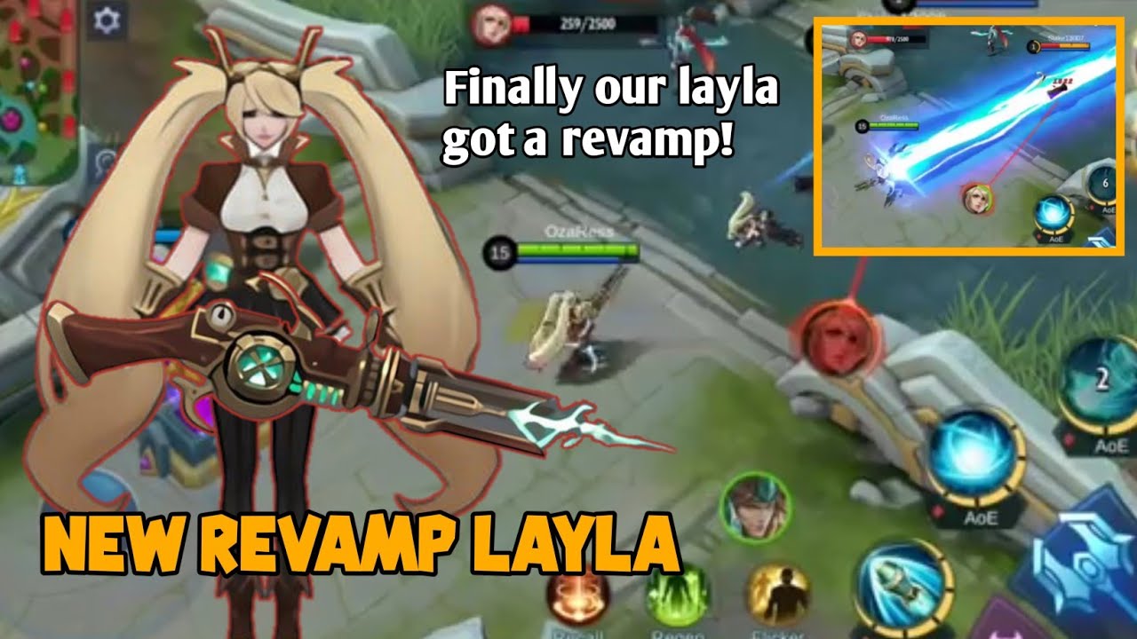 NEW LAYLA REVAMP | FINALLY OUR LAYLA GOT A REVAMP! MLBB - YouTube