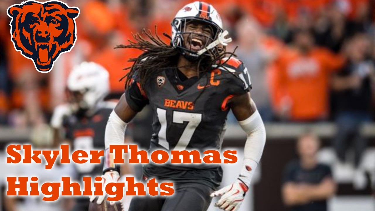 Skyler Thomas | Chicago Bears Safety | 2025 Oregon State Highlights ...