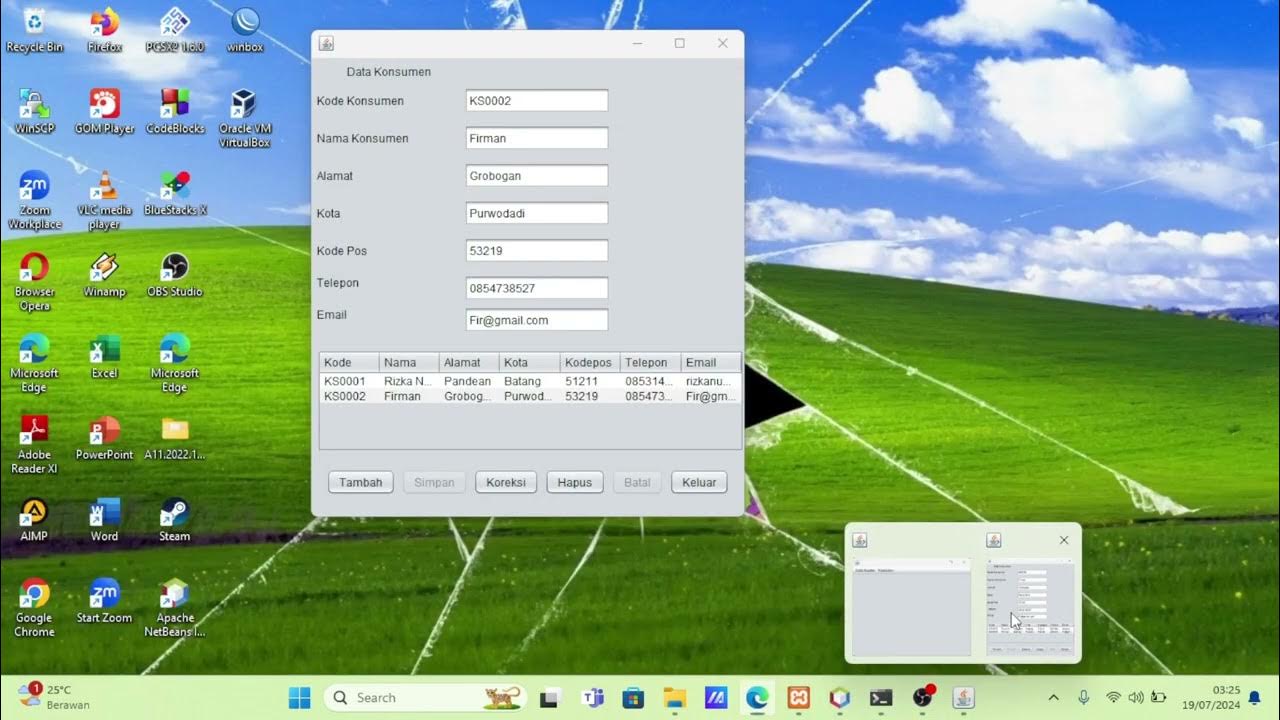 Demonstrasi Projek Capstone Aplikasi Kasir Sederhana Menggunakan ...