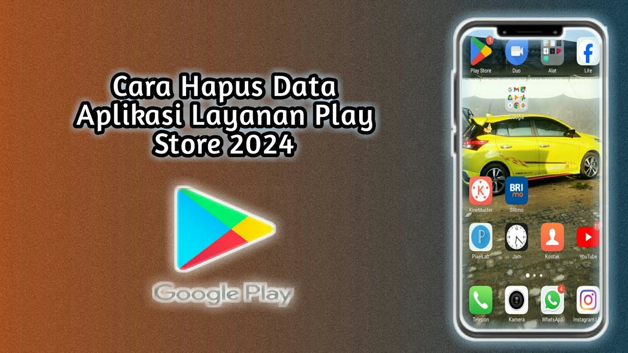 Cara Hapus Data Aplikasi Layanan Play Store 2024 - YouTube