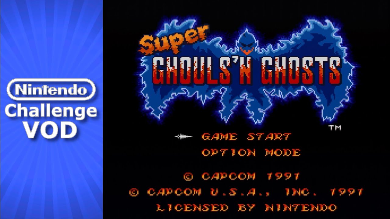 [VOD] Beating EVERY Nintendo Game | Super Ghouls 'n Ghosts | Game #257 ...