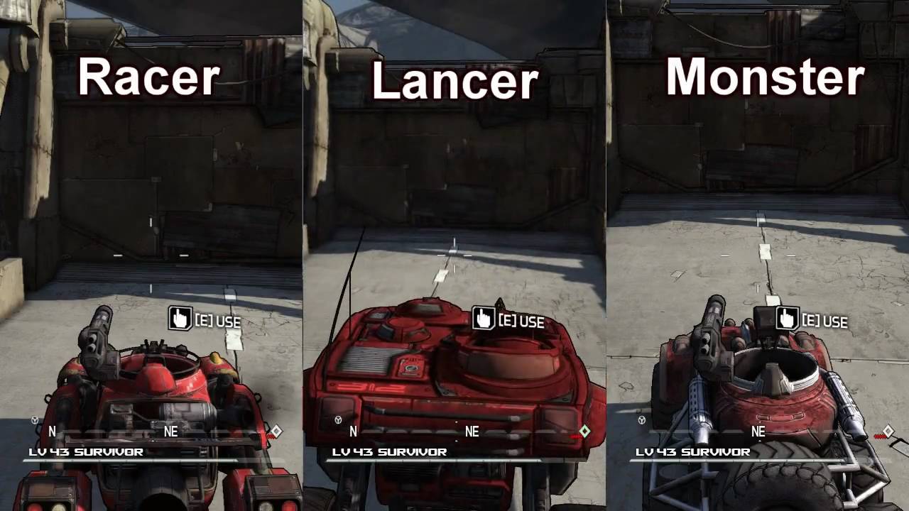 The Secret Armory of General Knoxx - New Borderlands Vehicles - YouTube