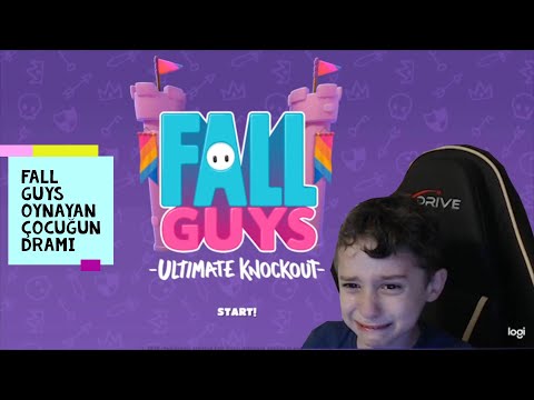 FALL GUYS OYNARKEN KENDİNİ KAPTIRIP AĞLAYAN ÇOCUK