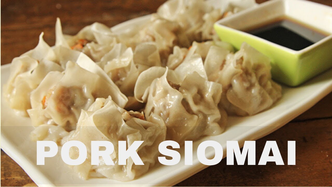 Pork Siomai I Siomai Recipe I How To Make Siomai [simple And Easy