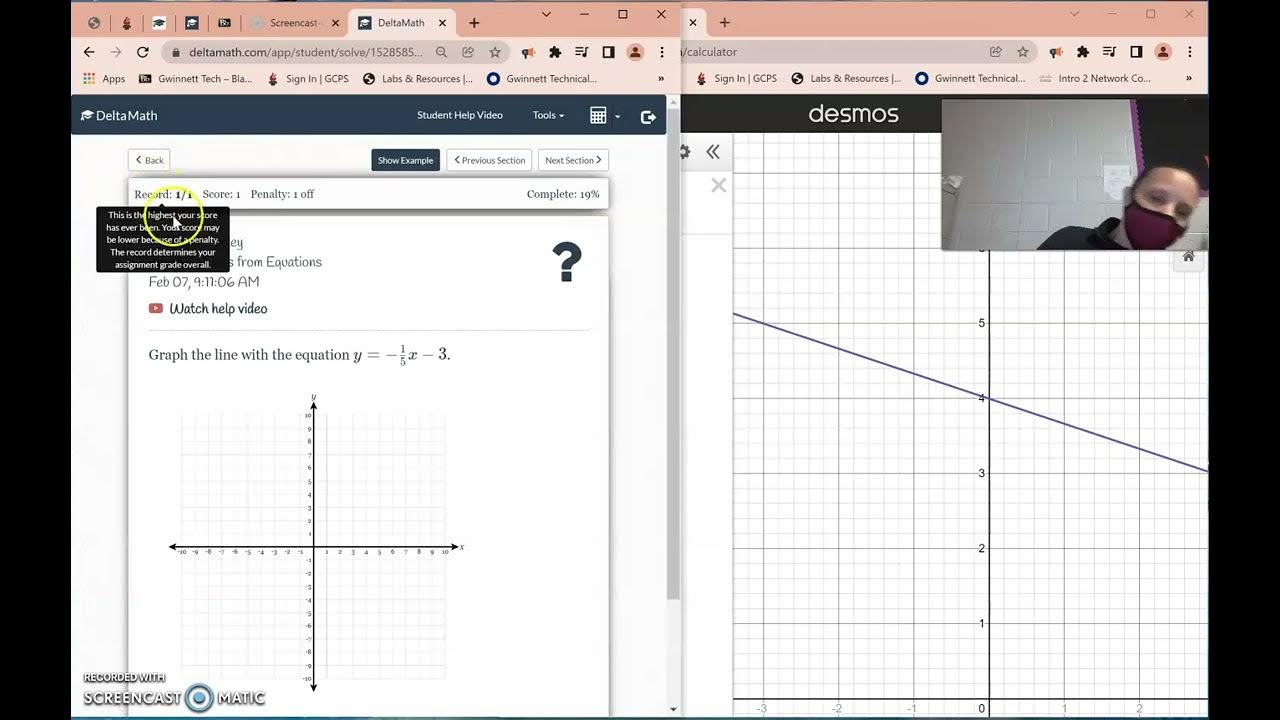 Desmos Study Guide Pt 1 (Three Step Equations to Write System of ...