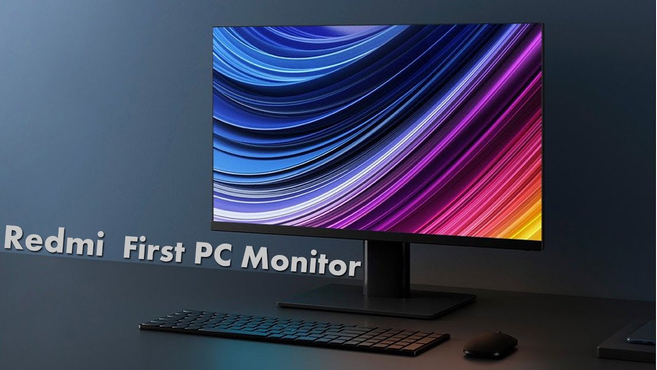 The Redmi Display 1A | Redmi announces its first PC monitor | 23.8-Inch ...