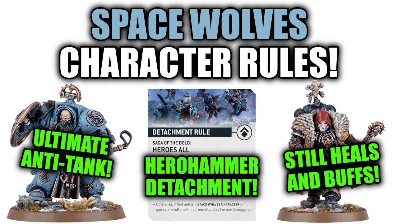 NEW Space Wolves Rules Previews! | Warhammer 40k 10th Edition - YouTube