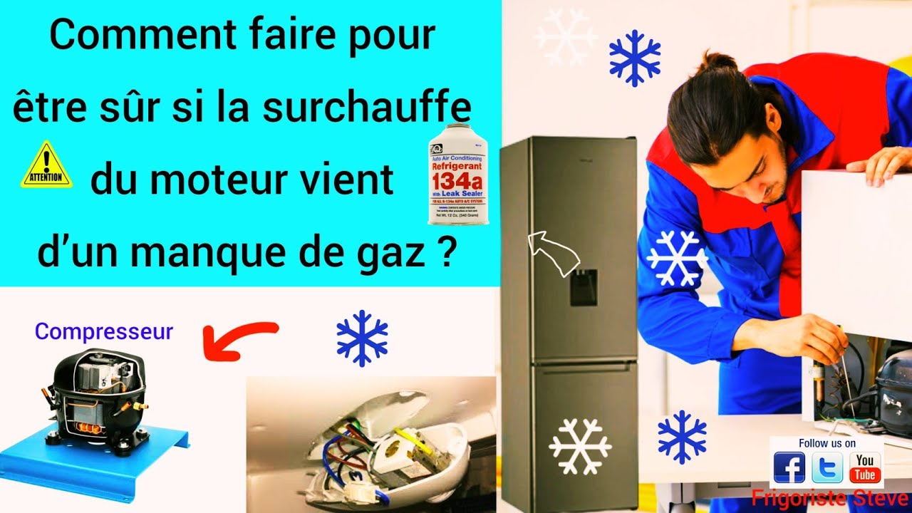 Comment faire pour être sûr si la surchauffe du compresseur vient d’un ...
