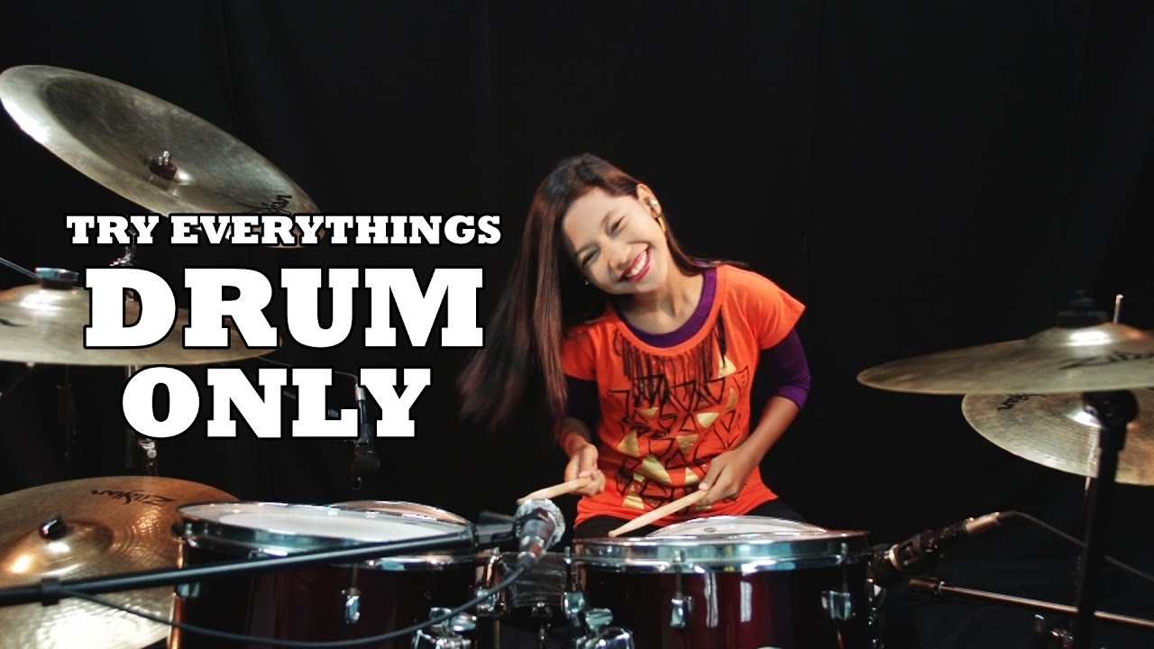 Syakira - Try Everythings DRUM ONLY by Nur Amira Syahira - YouTube