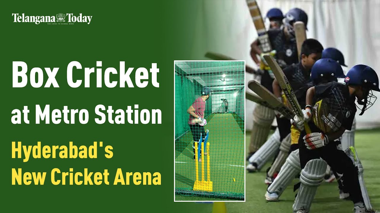 Hyderabad's First Mini-Box Cricket Arena in a Metro Station | SwingZone ...