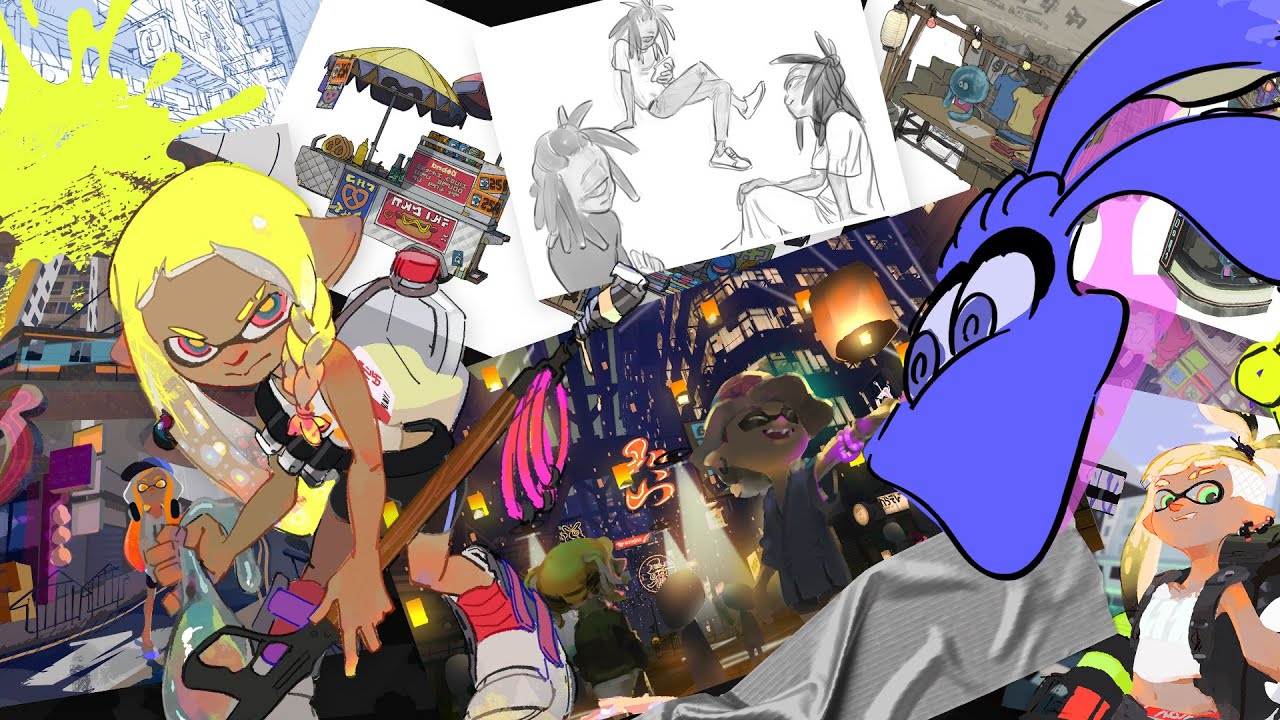 WHOA WHOA WHOA OKAY I MUST GET MAH HANDS ON THIS ART BOOK!!!!!! (Splatoon 3! 🤯🥹🥹🥹🥹🥹) - YouTube