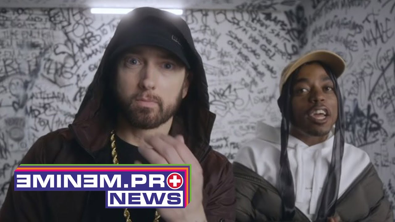 Eminem Helps Westside Boogie Promote His New Album - YouTube